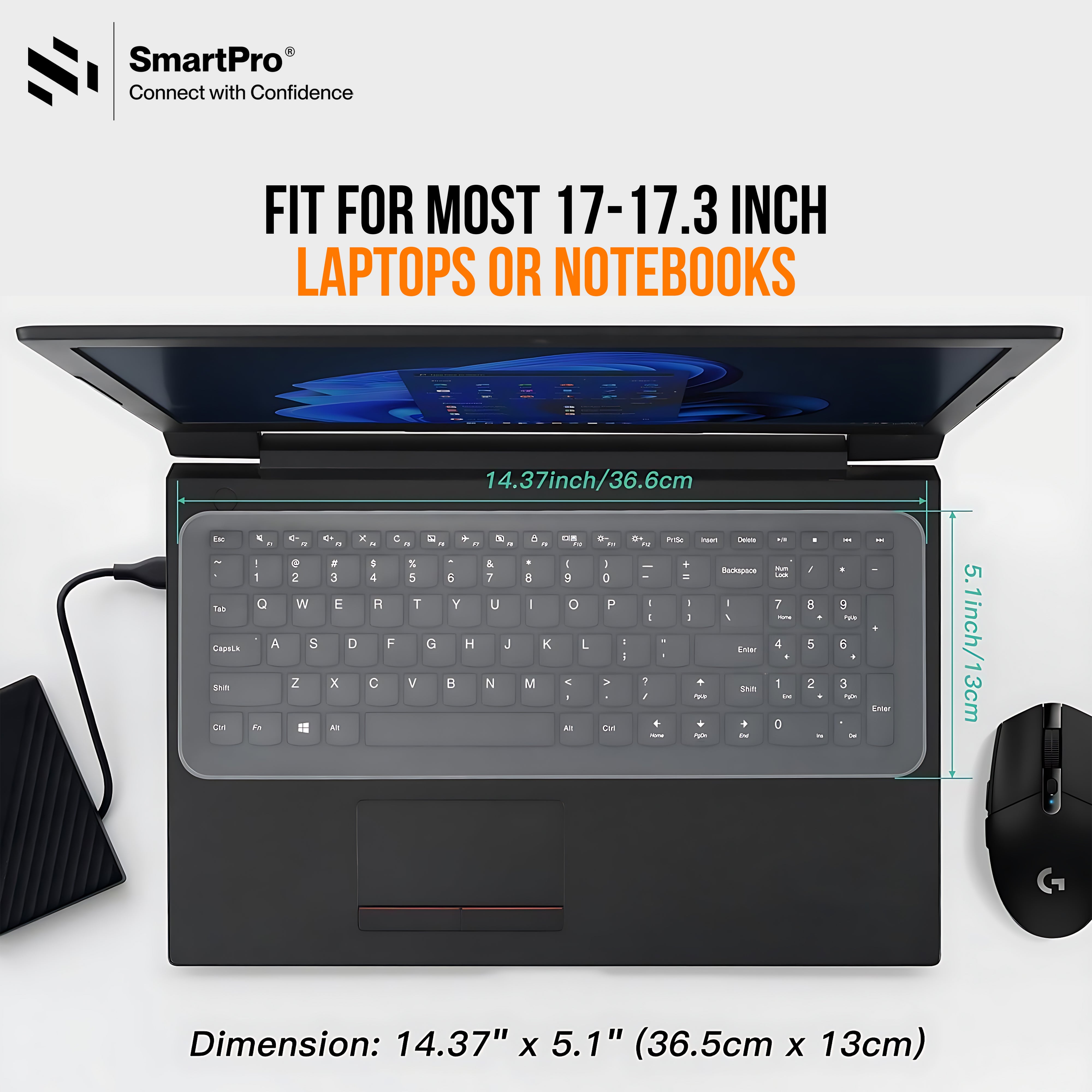 SmartPro 14.6" LAPTOP KEYGUARD