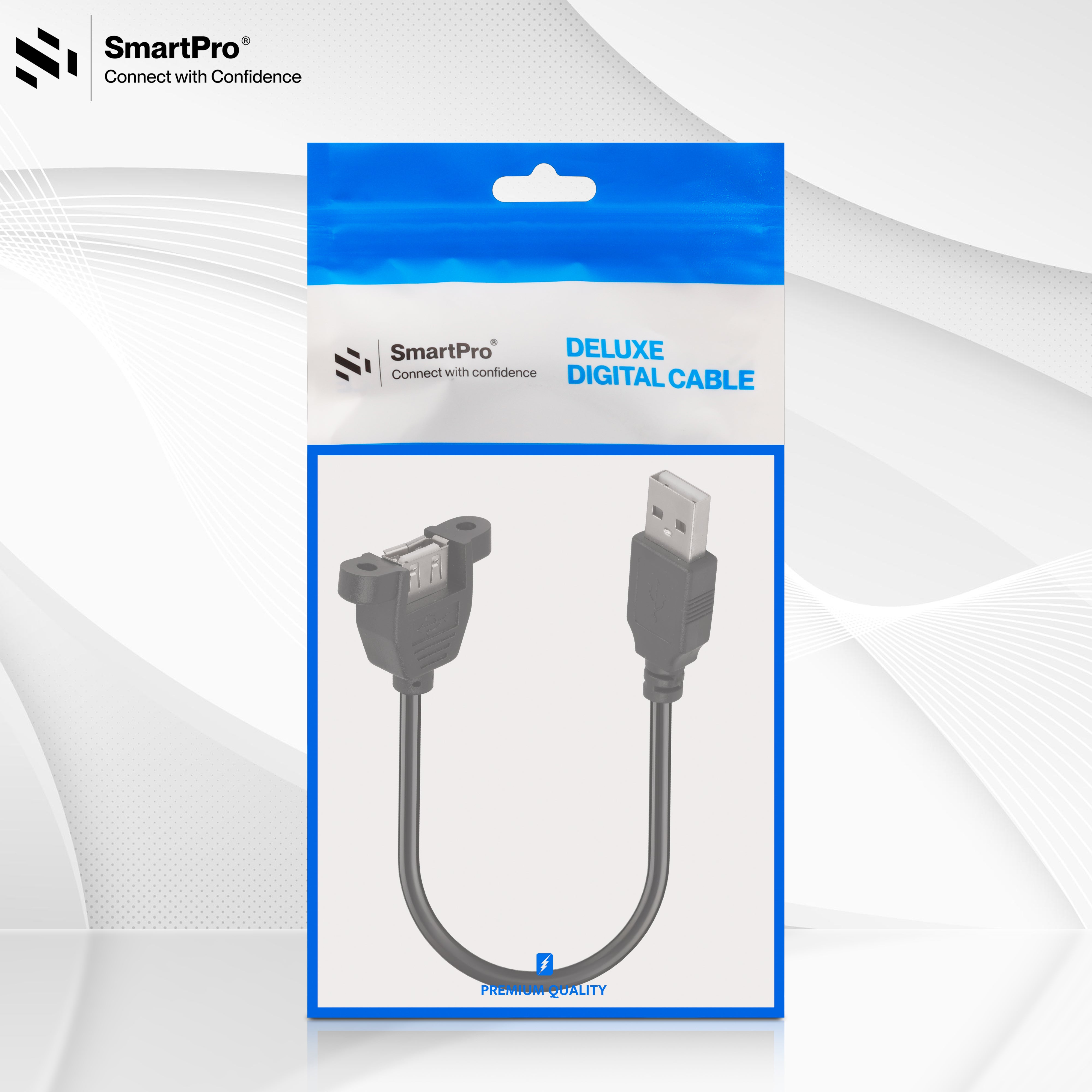 SmartPro USB EXTENSION CABLE SCREW TYPE