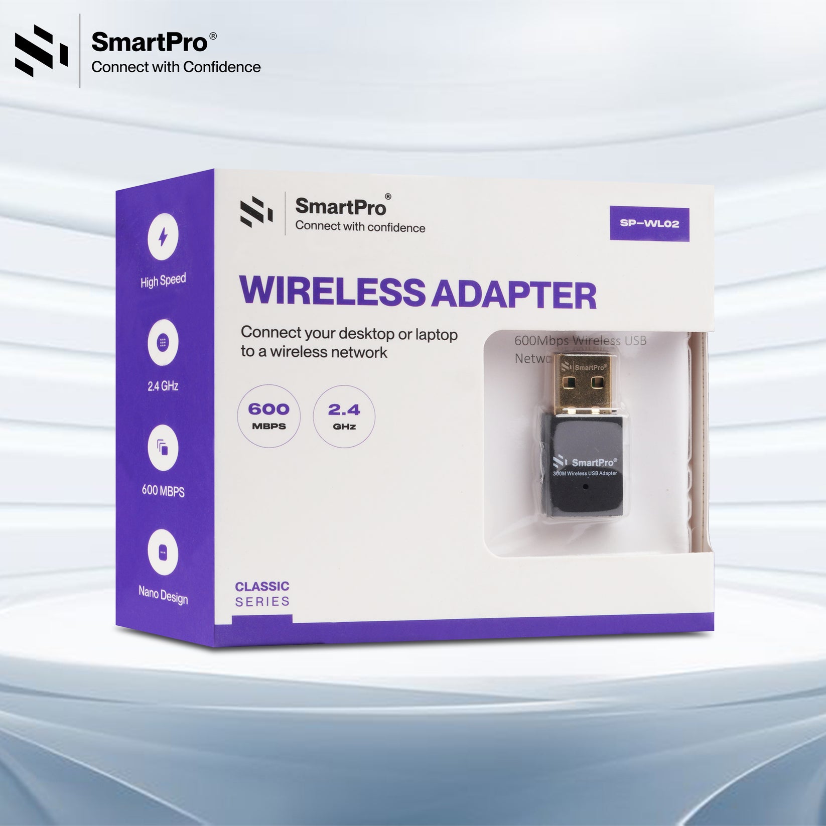 SmartPro WIRELESS ADAPTOR (600 MBPS)